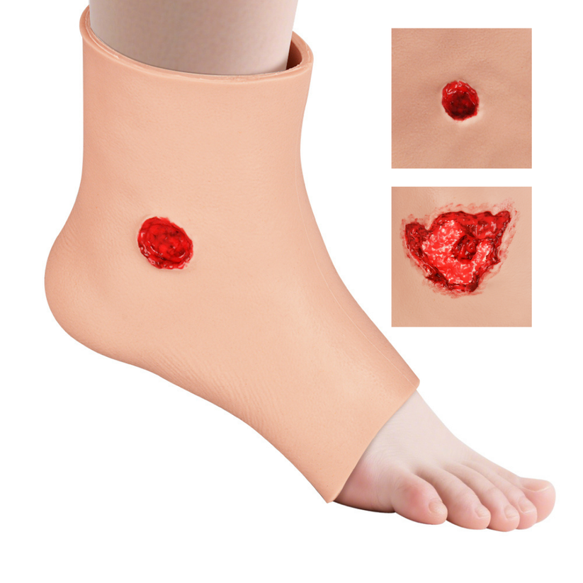 Ankle Gunshot Entry & Exit Wound Trainer – Medarchitect