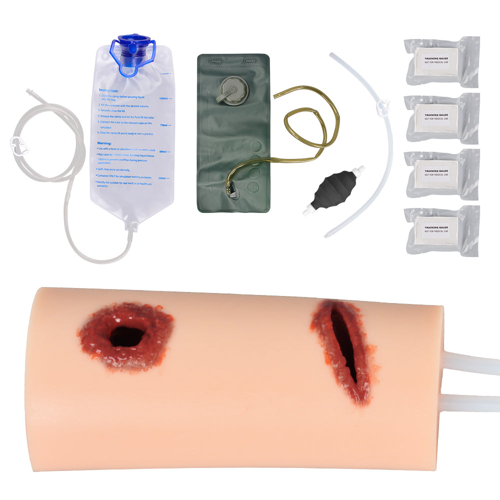 Laceration & Gunshot Wound Hemostatic Training Kit – Medarchitect
