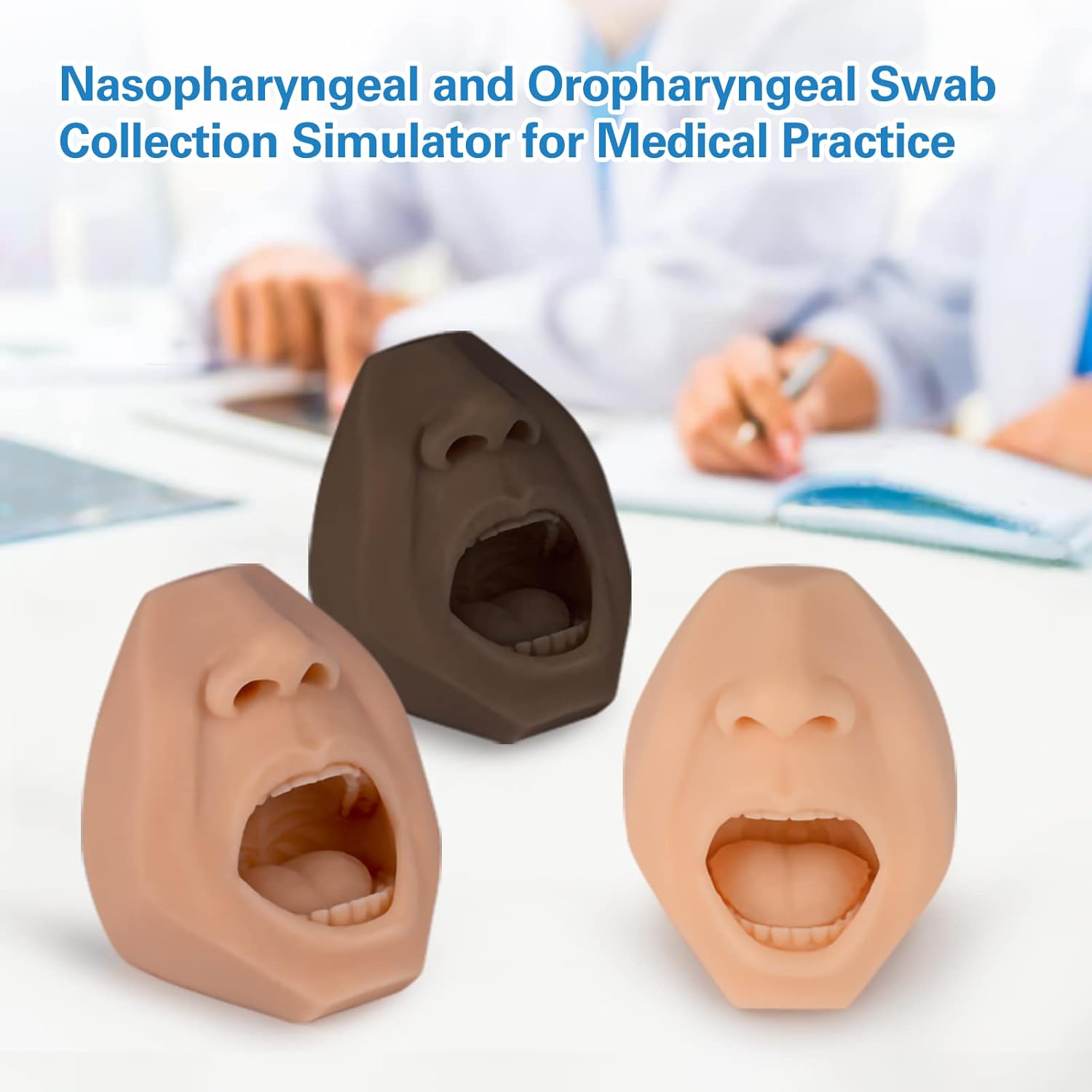 Nasal & Throat Swab Test Training Model with Nasal & Throat Cavity ...