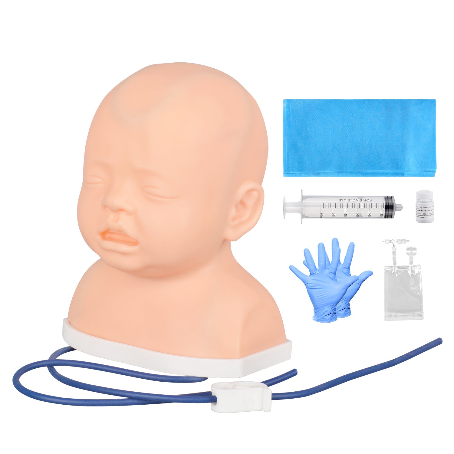 Neonatal Infant Head Model for Scalp Venipuncture Training – Medarchitect