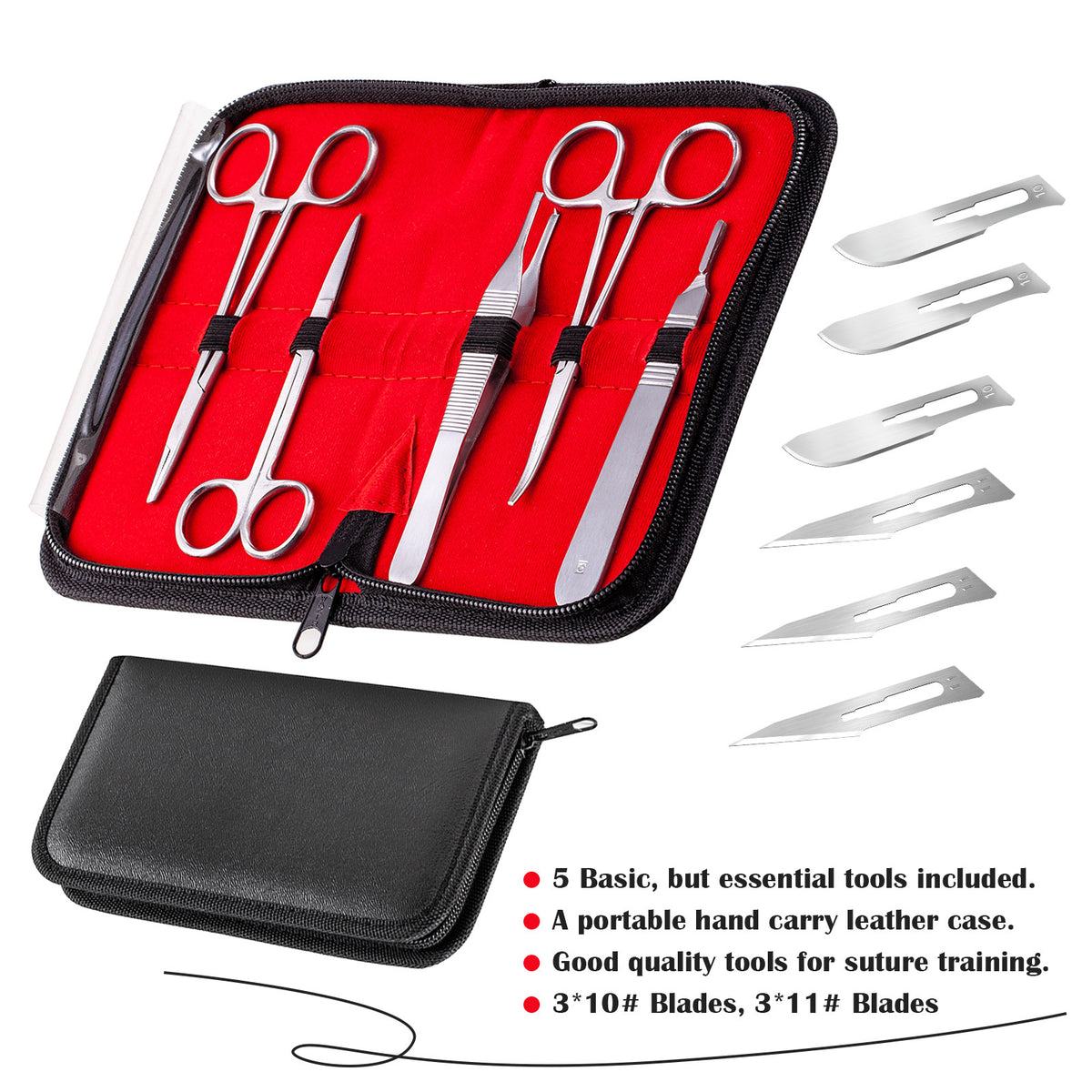 Medarchitect Suture Practice Kit for Medical Students Veterinary Sutur